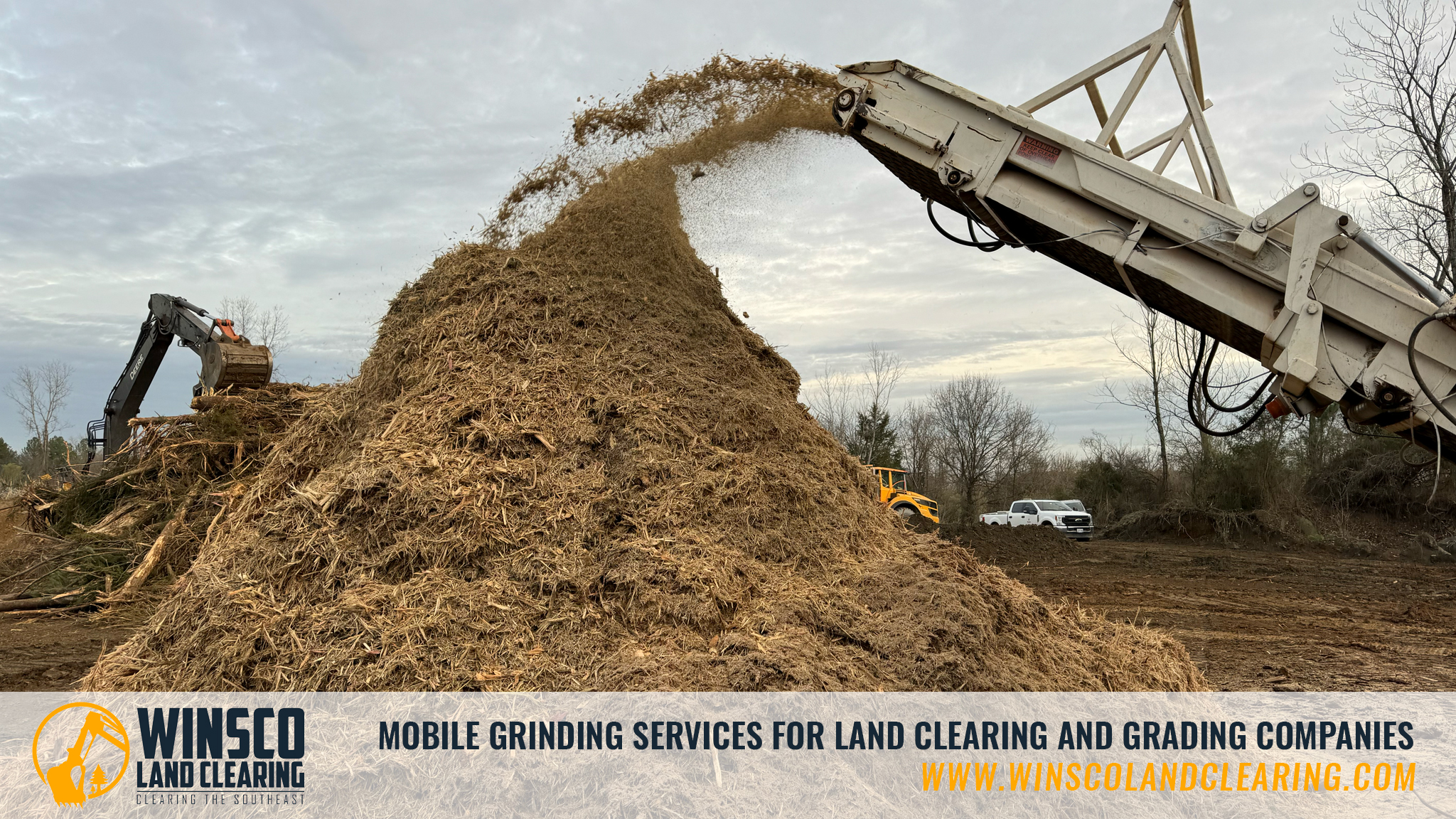 Mobile Grinding Services for Land Clearing and Grading Companies ...